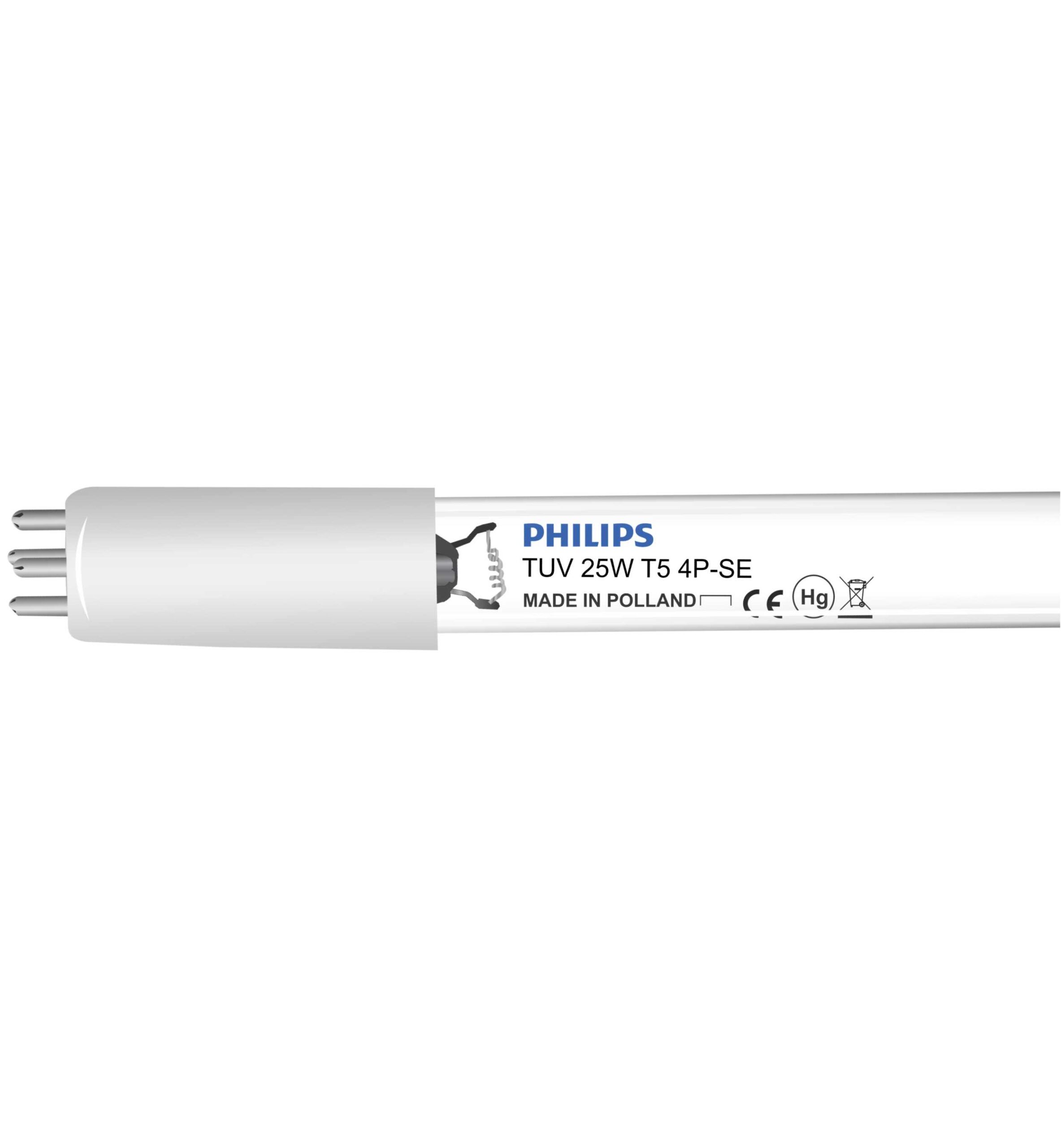 Lâmpada Germicida – TUV25W 4P S/E – 25W – 254nm – Philips – Lampcine